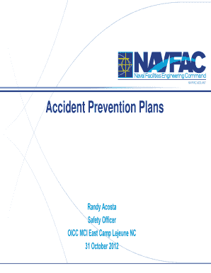 Fillable Online Accident Prevention Plans Fax Email Print - pdfFiller