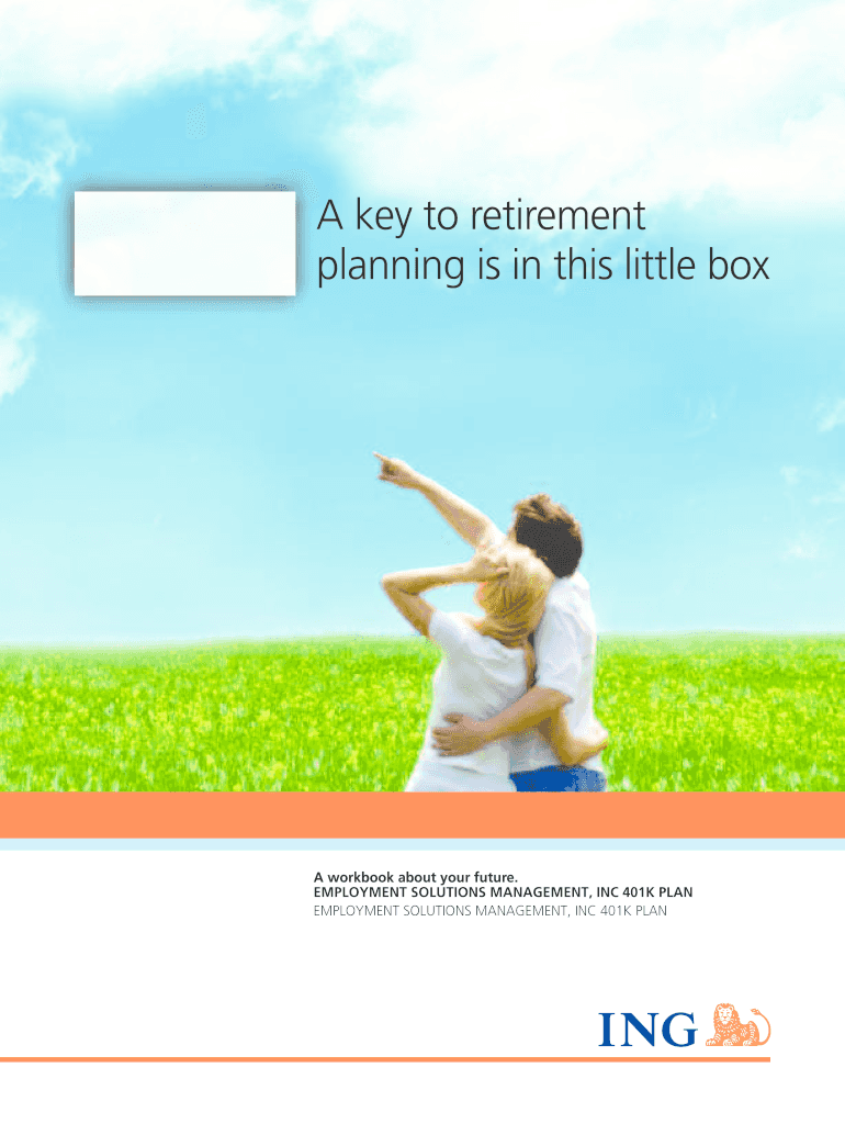 Fillable Online EMPLOYMENT SOLUTIONS MANAGEMENT, INC 401K PLAN Fax ...