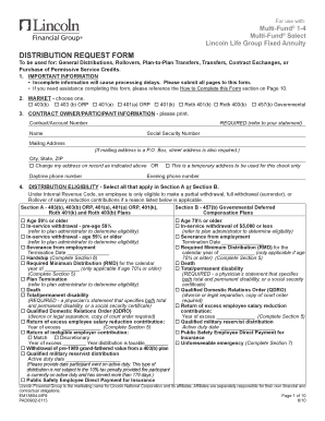Fillable Online Distribution request form - Why Precept Wealth ...