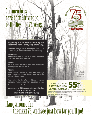 Fillable Online tcia Download a Membership application - Tree Care ...