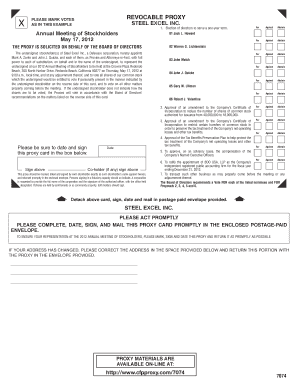 Fillable Online steel exCel inC Fax Email Print - pdfFiller