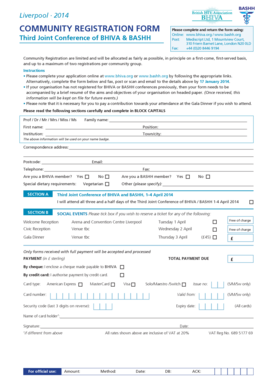 Fillable Online bhiva COMMUNITY REGISTRATION FORM - BHIVA - bhiva Fax ...