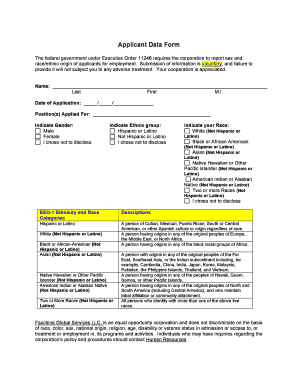 Fillable Online Download Applicant Data Form - FGS Fax Email Print ...