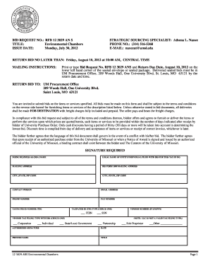 Fillable Online uminfopoint umsystem RFB 12 3029 AN S Fax Email Print - pdfFiller