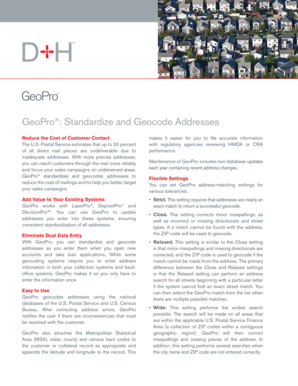 Fillable Online GeoPro Product Sheet Fax Email Print - pdfFiller