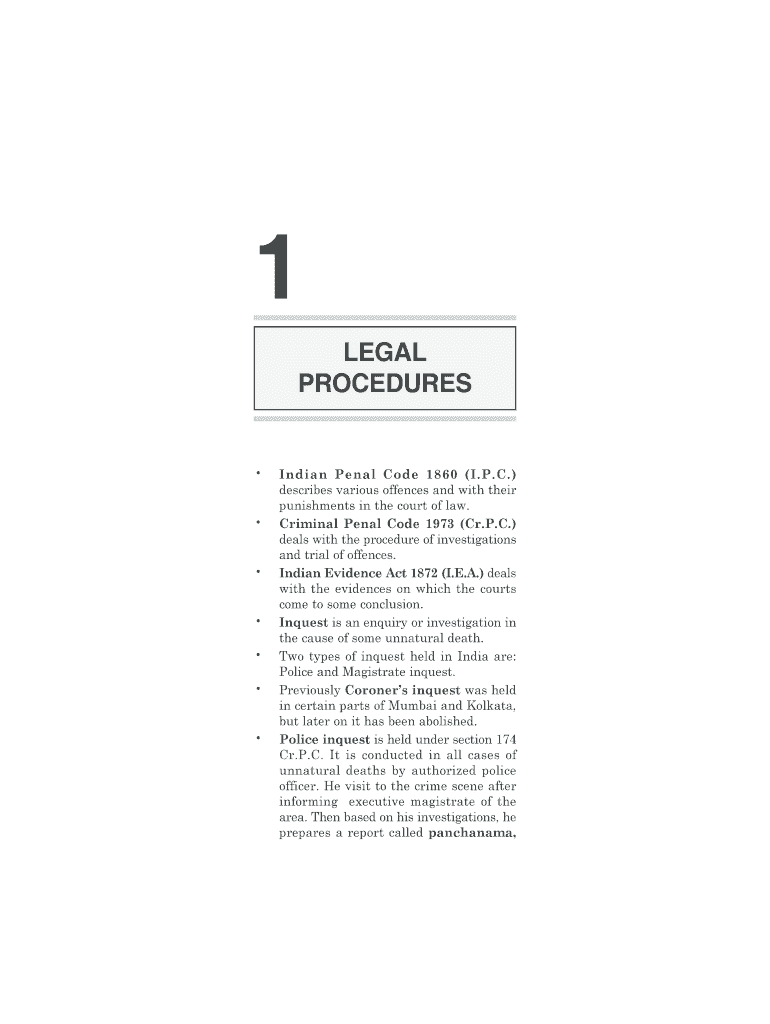 Fillable Online Legal Procedures Fax Email Print - pdfFiller