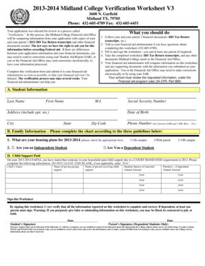 Fillable Online midland V3 - Midland College - midland Fax Email Print ...