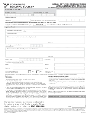 Fillable Online YBS 0123NOSUBSdraft.indd - Yorkshire Building Society ...