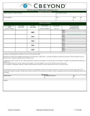 Fillable Online TF RespOrg Form - HubSpot Fax Email Print - pdfFiller