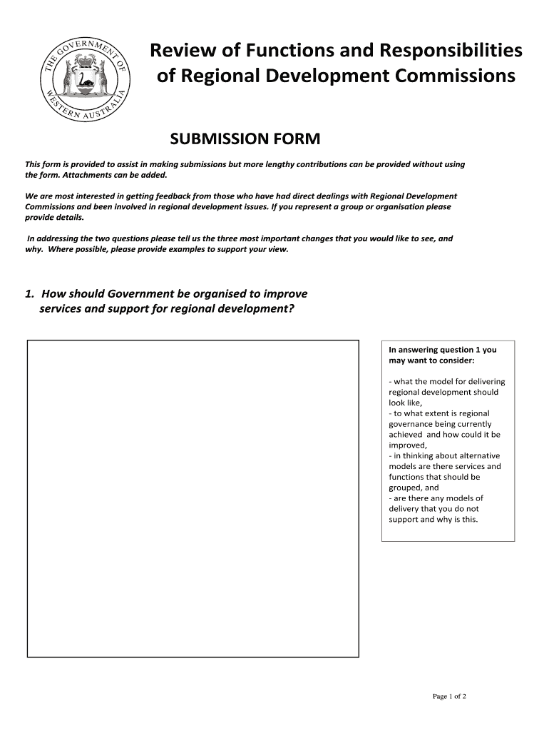 Fillable Online SUBMISSION FORM Fax Email Print - pdfFiller