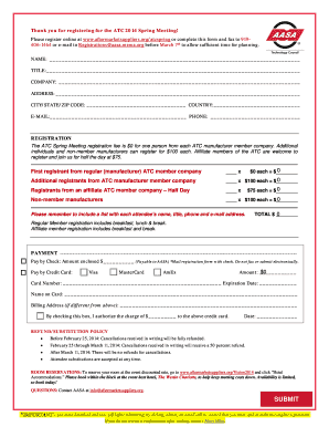 Fillable Online aftermarketsuppliers ATC Reg Form - Fillable ...