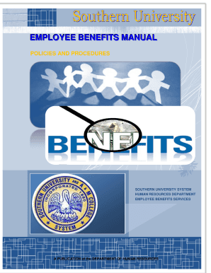 Fillable Online EMPLOYEE BENEFITS MANUAL Fax Email Print - pdfFiller