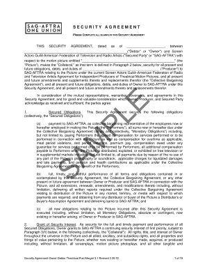 Fillable Online Please note - sag-aftra Fax Email Print - pdfFiller