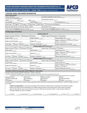 Fillable Online sdapcd GOODS MOVEMENT EMISSION REDUCTION PROGRAM ...