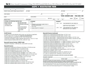 Fillable Online aacc AACPS REGISTRATION FORM - Anne Arundel Community ...