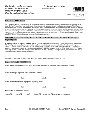 Fillable Online BCertificationb for Serious Injury US Department of ...