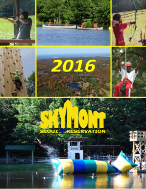 Fillable Online 2016 Leader's Guide Without Pics - Skymont Scout ...