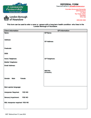 Fillable Online cp-hounslow org REFERRAL FORM - bcpb ...