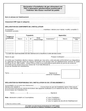Remplissable En Ligne cegibat grdf Dclaration dinstallation de gaz alimentant une PAC absorption ...