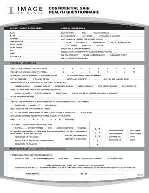 Fillable Online debbiemclaughlin skincaretherapy 102708 Skin and Health ...