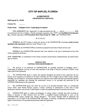 Fillable Online 07008 Contract No Fax Email Print - pdfFiller