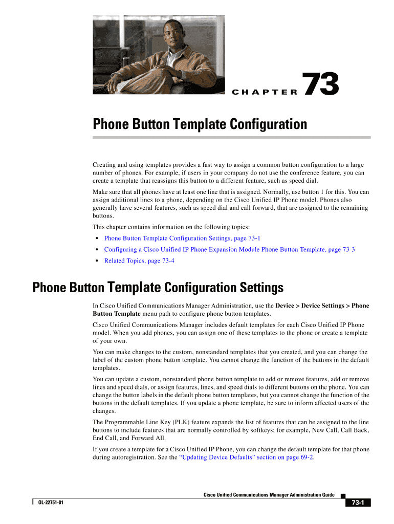 Fillable Online Phone Button Template Configuration Fax Email Print ...