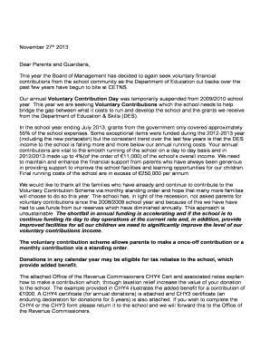 Fillable Online Voluntary Contribution form and Board of Management ...
