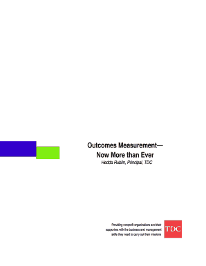 Fillable Online Outcomes Measurement Fax Email Print - pdfFiller