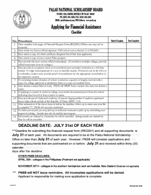 Fillable Online pnsb PNSB Financial Assistance Request Form Complete ...