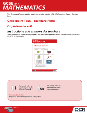 Fillable Online This Checkpoint Task should be used in conjunction with the KS3KS4 Transition ...