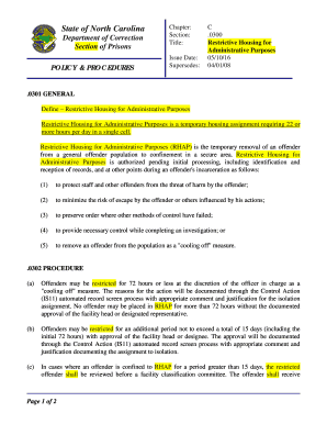 Fillable Online Section of Prisons Fax Email Print - pdfFiller