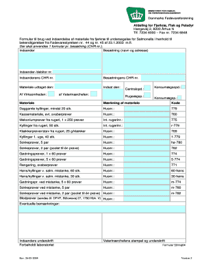 Fillable Online brevduesport Styrelsen Der skal anvendes 1 formular pr bestning CHR Fax Email ...