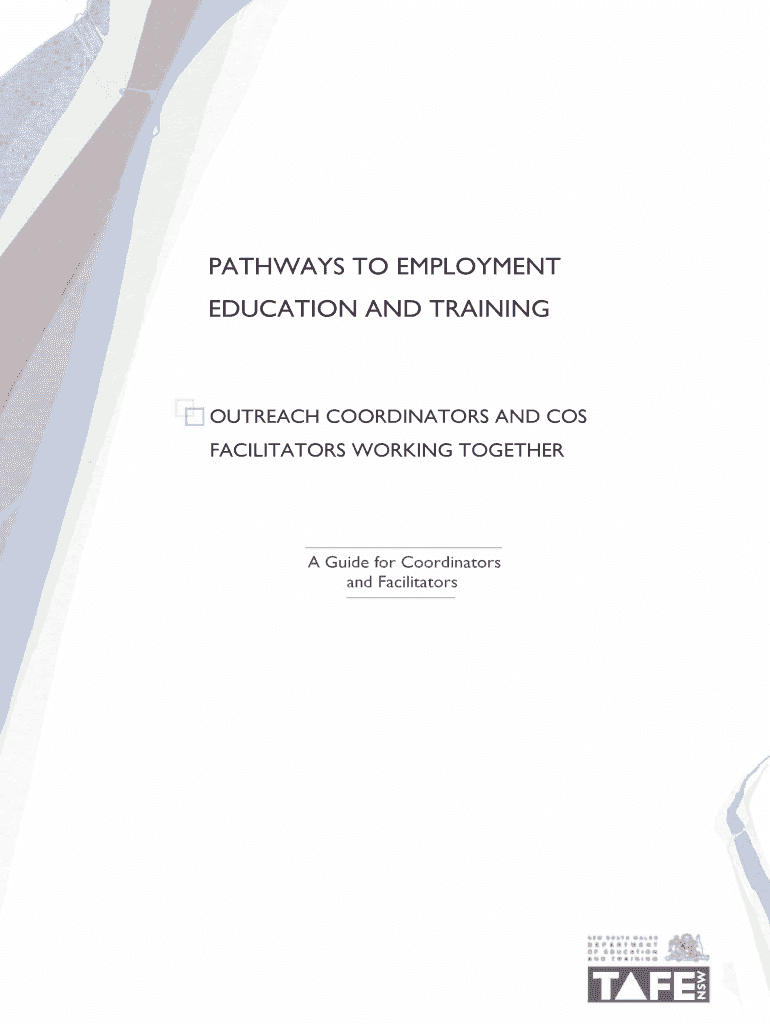 Fillable Online OUTREACH COORDINATORS AND COS FACILITATORS WORKING ...