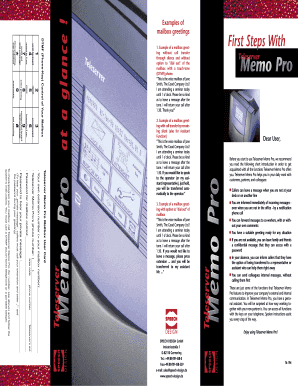 Fillable Online Examples of at a glance First Steps With Fax Email ...