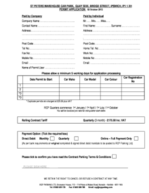 Fillable Online ST PETER WAREHOUSE APPLICATION FORM EXdoc Fax Email ...