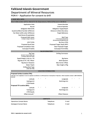 Fillable Online fig gov Falkland Islands Government Fax Email Print - pdfFiller