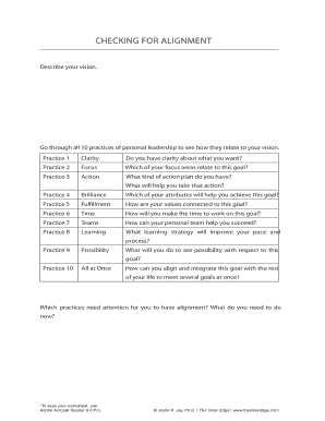 Fillable Online CHECKING FOR ALIGNMENT - Joelle Jay Fax Email Print ...