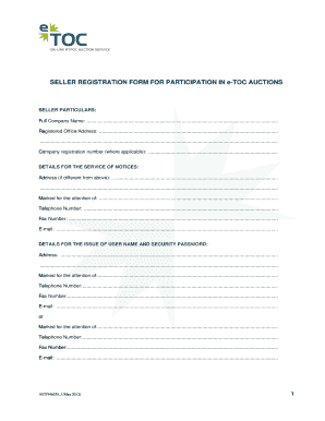 Fillable Online nfpas-auctions co Registration Form Seller - bnfpasb ...