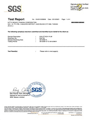 Fillable Online Test Report - Cypress Fax Email Print - pdfFiller