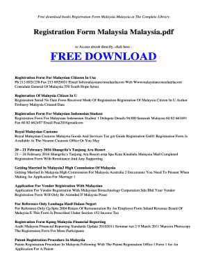 Fillable Online radiorusak esy REGISTRATION FORM MALAYSIA MALAYSIAPDF ...