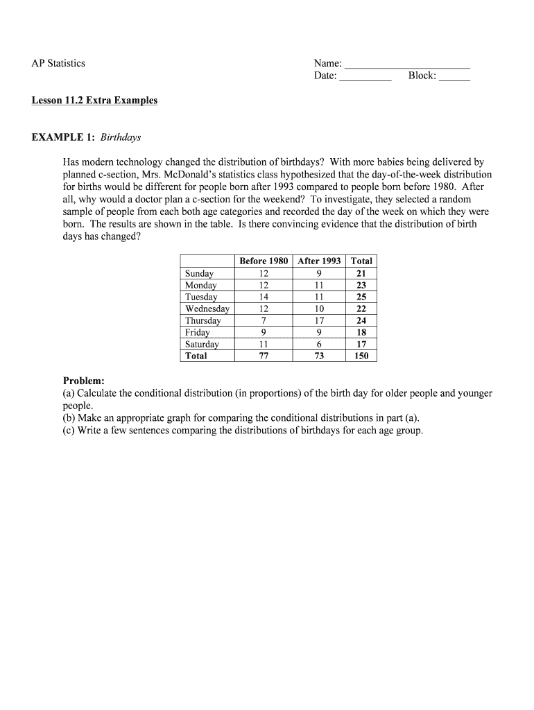 Fillable Online EXAMPLE 1 Birthdays - bWikispacesb Fax Email Print - pdfFiller