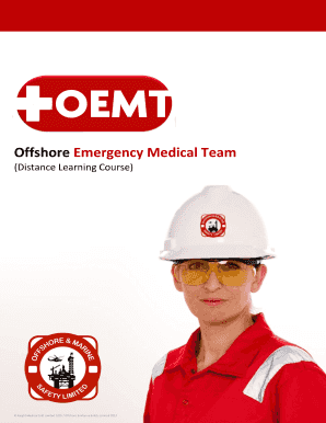 Fillable Online Offshore Emergency Medical Team Training - Offshore ...