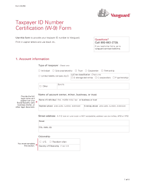 Fillable Online Form W-9 Request for Taxpayer Identification Number and Certification Use this ...