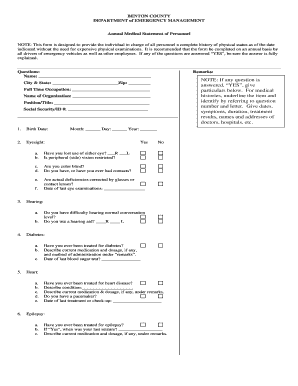 Fillable Online SAR Medical Statement for Applicationdoc Fax Email ...
