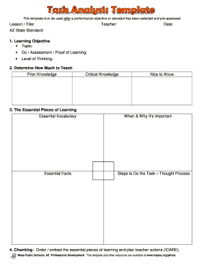 Fillable Online mpsaz Task Analysis Template - Newdocx - mpsaz Fax ...