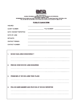 Fillable Online afdmak co FIDELITY CLAIM FORM - bafdmakbbcobbzab - afdmak co Fax Email Print ...