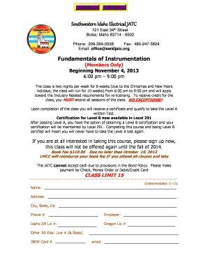 Fundamentals Of Instrumentation Njatc Pdf - Fill Online, Printable ...