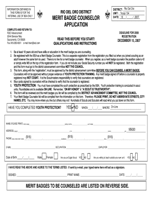 Fillable Online troop134 THIS FORM IS FOR THE RIO DEL ORO DISTRICT UNIT ...
