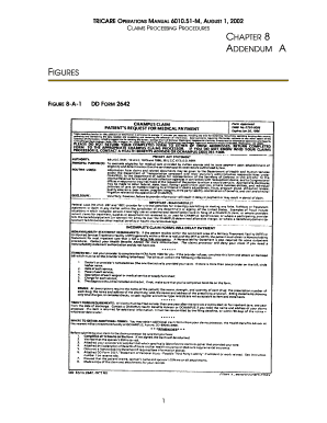 Fillable Online manuals tricare osd 51M, AUGUST 1, 2002 CLAIMS ...