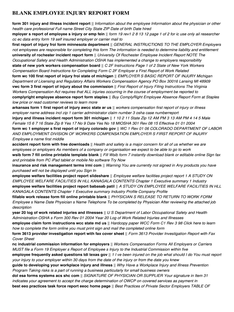 Fillable Online 172 110 22 Download bblankb employee injury report ...